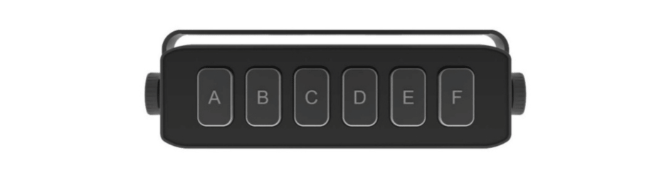 Universal 6 Switch Control Box - C-6SCB | SpeedTech Lights